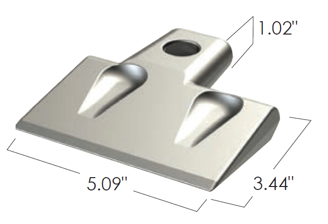 AugerTeeth | Model 134 Taper Fit Teeth