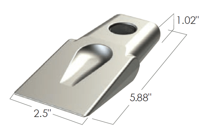 AugerTeeth | Model 201 Taper Fit Teeth