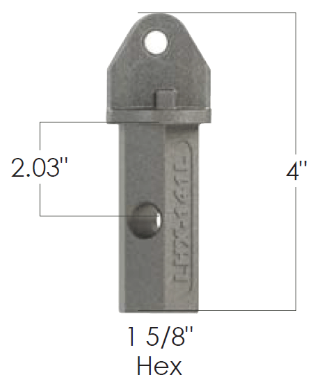 AugerTeeth | LHX-141-L Drive Lug Adapter